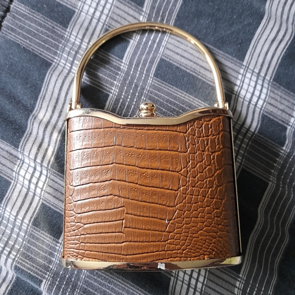 Bags | Vintage Hard Case Mini Purse | Poshmark